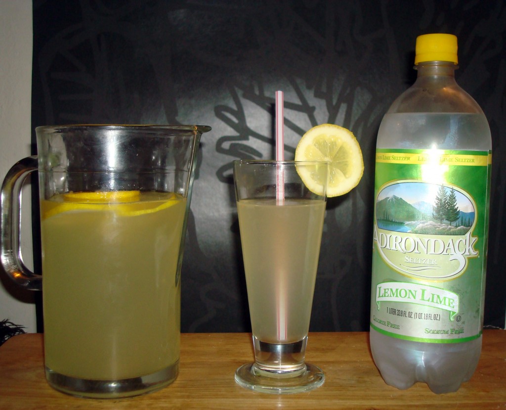 Budget Recipe: Ginger Lemonade Spritzer | Looking Fly on a Dime